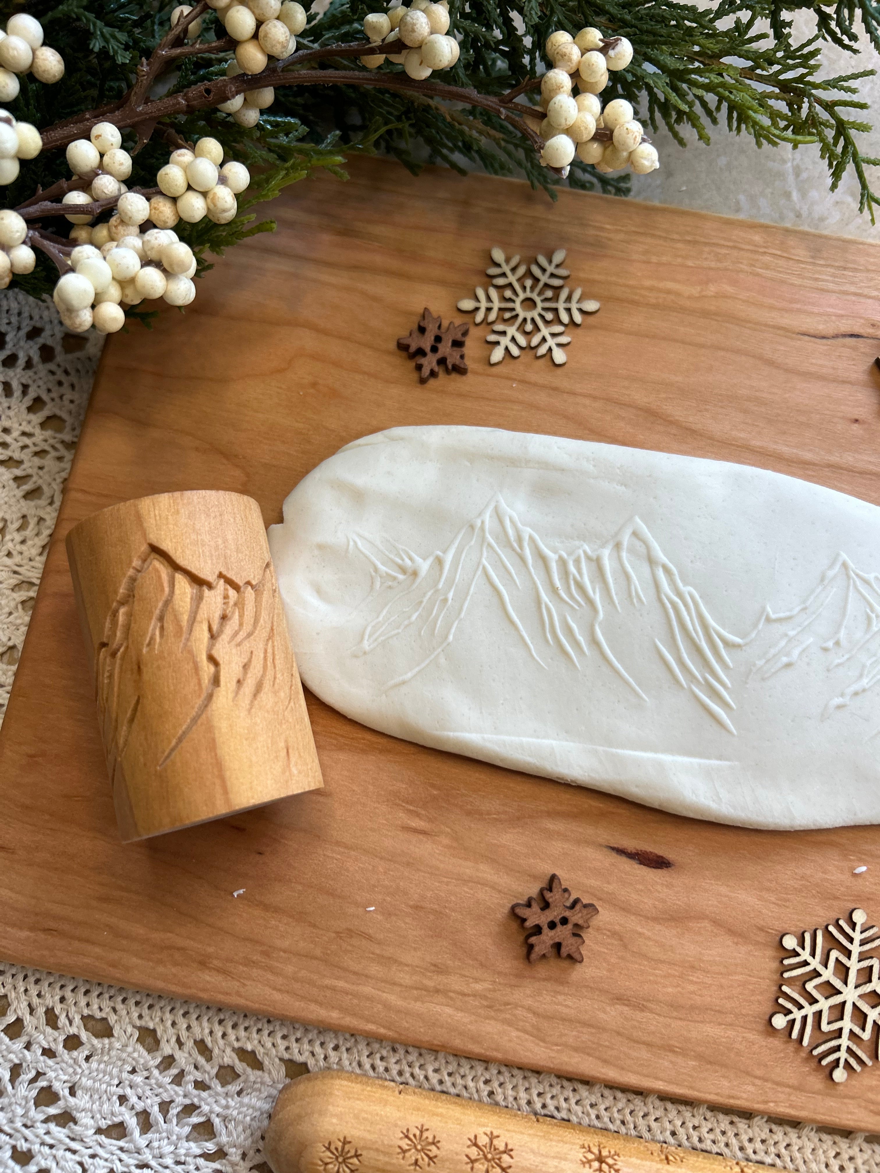 Mountain Range Play Dough Roller – whimsicaldough