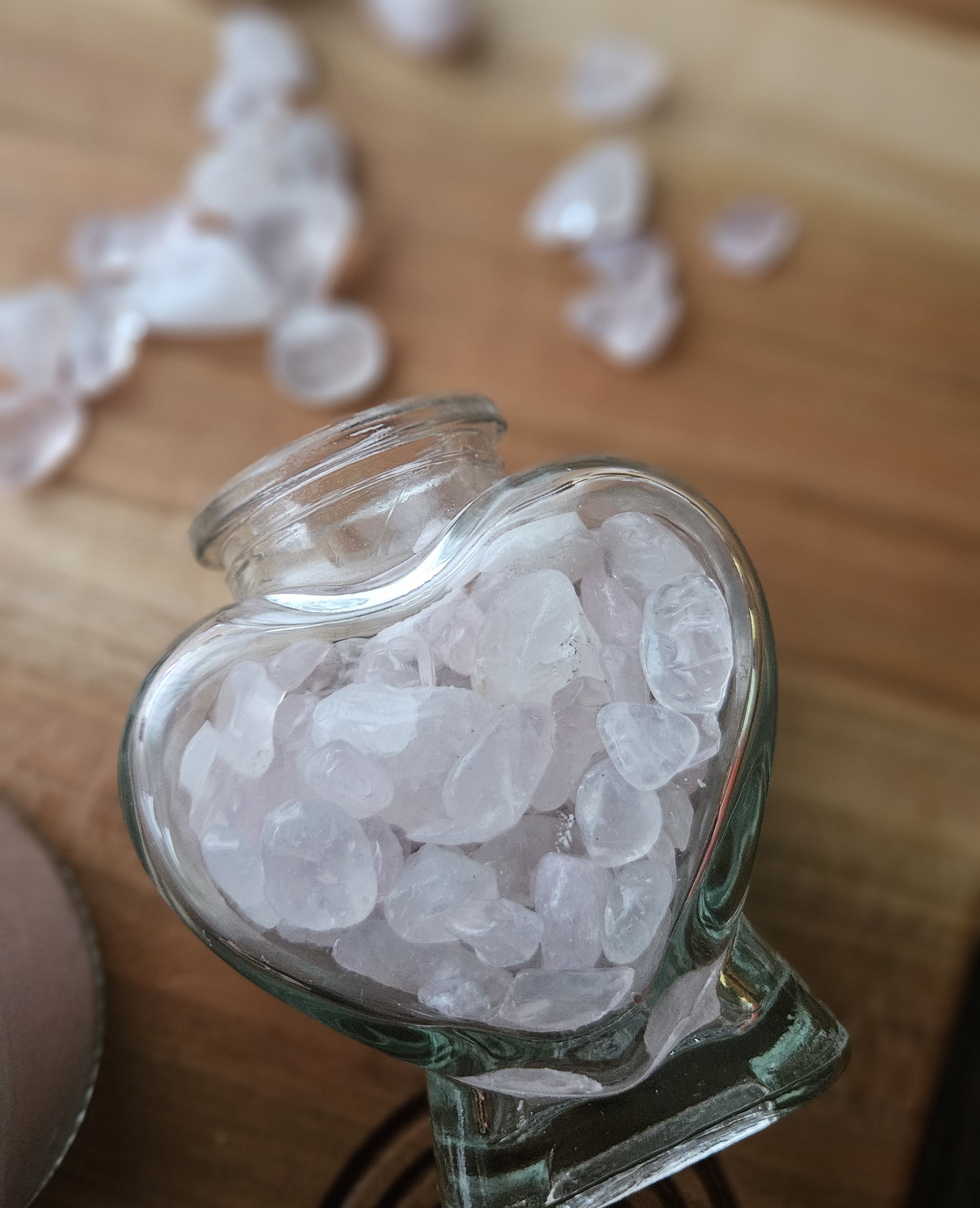Rose Quartz Gemstone Chips – whimsicaldough