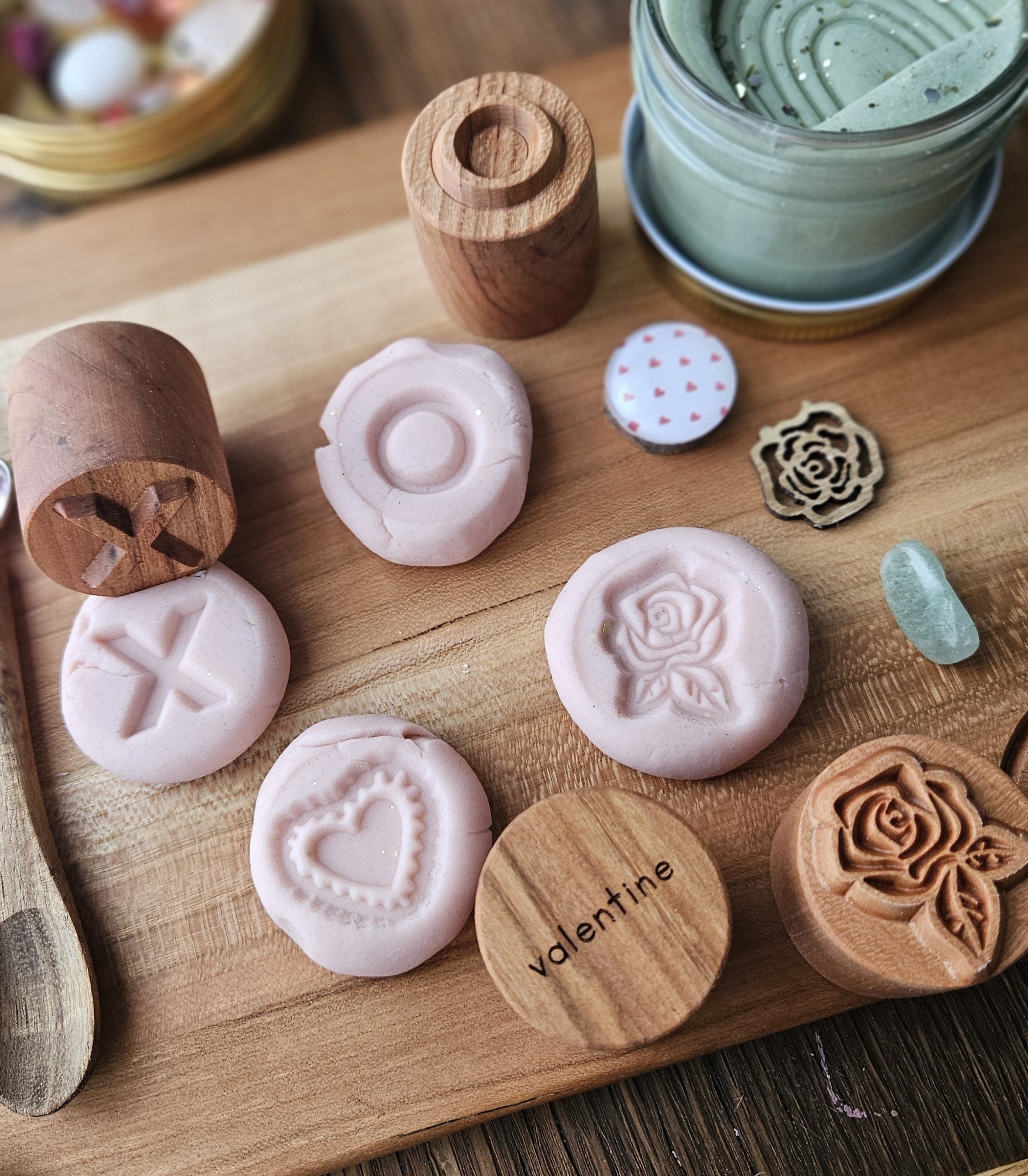 X’s and O’s Playdough Stamp Set – whimsicaldough